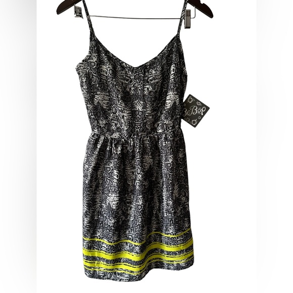 BeBop | Dresses | Bebop Slip Lepard Print With Spaghetti Strap Mini ...